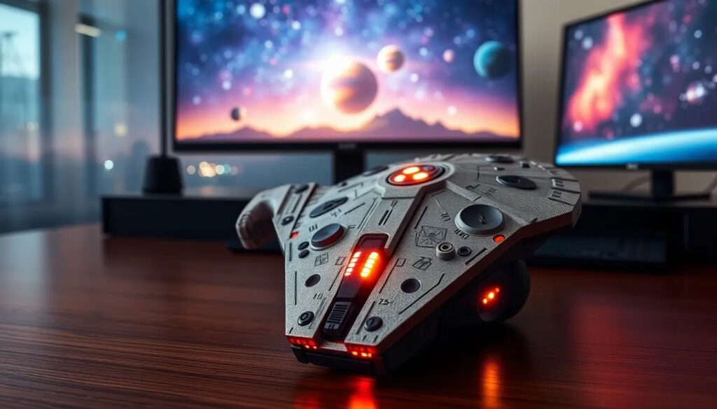 Discover the LOGITECH MILLENNIUM FALCON MOUSE – Ultimate GAMER Gear!