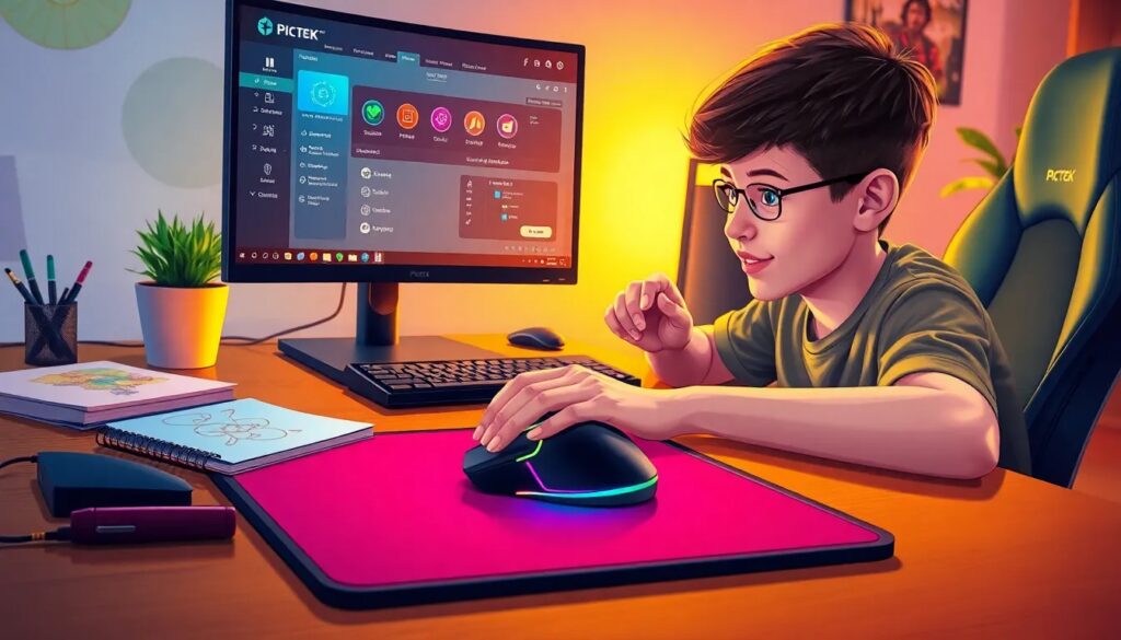 Discover Pictek Mouse Software - MAXIMIZE Your Performance!