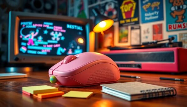 Discover the CHARM of the Retro Mouse - CLASSIC DESIGN!