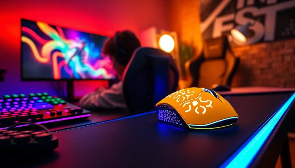 Discover the BEST Yellow Gaming Mouse - LEVEL UP Your Game!